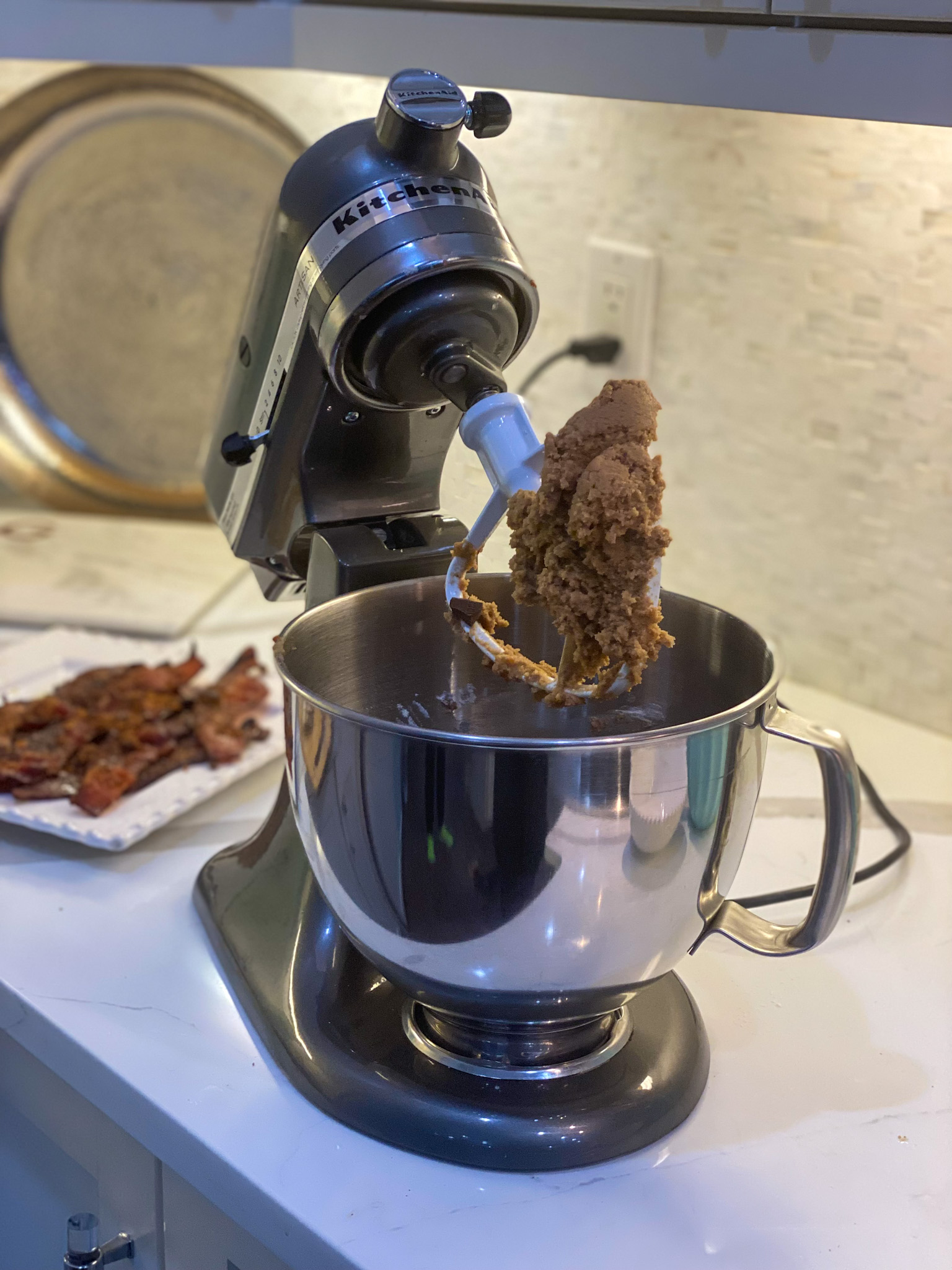 Makin’ Bacon Chocolate Chip Cookies - Shots of Jamison